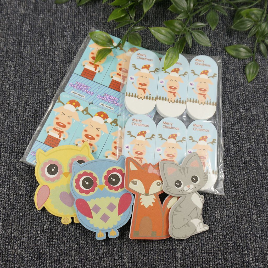 Custom Cartoon Shape Nail Buffer - Esha Makeup Tools Supplier